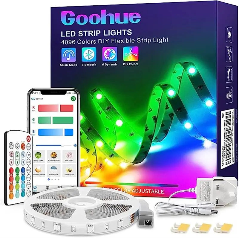 LED Multi Colour Strip Lights