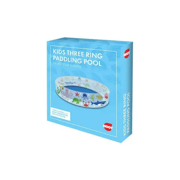 3 Ring Kids Paddling Pool